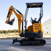 China 2.2 Ton Small Hydraulic Excavator With 780mm / 1090mm Track Gauge for sale