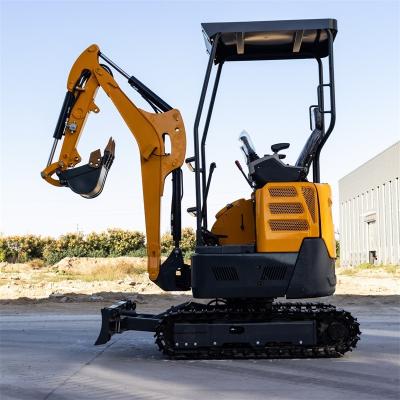 China 2.2 Ton Small Hydraulic Excavator With 780mm / 1090mm Track Gauge for sale