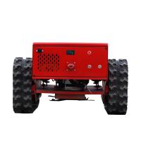 China 24v Brushless Motor Electric Automatic Lawn Mower Maximum Working Slope 45° HTM750 for sale