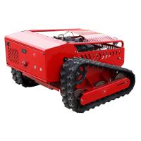 China HTM 750 Crawler 50cm Remote Control Lawn Mower Precise Cutting for sale