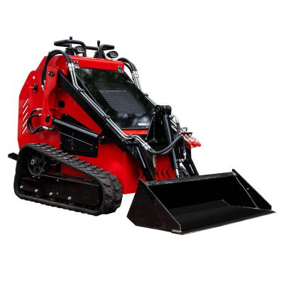 China Four Wheel Mini Skid Steer Loader Maximize Construction Productivity for sale