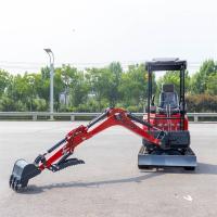 China Compact Powerful Mini Hydraulic Excavator With 1800kg Operating Weight for sale