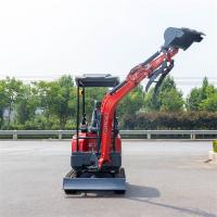China 12RPM Swing Speed 1800kg Mini Hydraulic Excavator with Retractable Track for Efficient Digging for sale