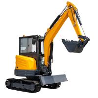 China Load Sensitive System Compact Crawler Excavator with Hydraulic Foot Control and Truly Tailless Design for sale