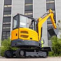China Load Sensitive System Compact Crawler Excavator with Hydraulic Foot Control and Truly Tailless Design for sale
