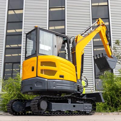 China Load Sensitive System Compact Crawler Excavator with Hydraulic Foot Control and Truly Tailless Design for sale