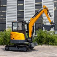 China Truly Tailless 3500kg Hydraulic Excavator 30.4KN Bucket Digging Force For Any Terrain for sale