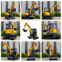 China Load Sensitive System Compact Crawler Excavator with Hydraulic Foot Control and Truly Tailless Design for sale