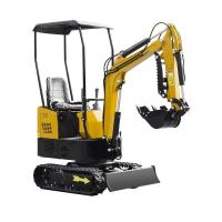 China 1330mm Min Rotation Radius Hightop Mini Excavator with 380mm Platform Ground Clearance for sale