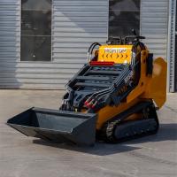 China Compact Mini Skid Steer Loader With 0.2m3 Bucket Capacity And 2220 Mm Overall Length for sale