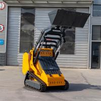 China Compact Mini Skid Steer Loader With 0.2m3 Bucket Capacity And 2220 Mm Overall Length for sale