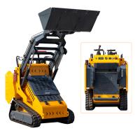 China Easy Hightop Mini Skid Steer Loader With 0.2m3 Bucket Capacity And 1535mm Max Dumping Height for sale