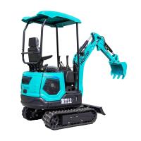 China Earthwork Small Hydraulic Excavator Powered By KOOP 192F Engine for sale