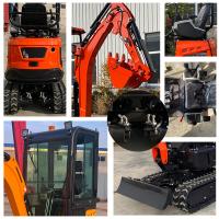 China HT18U Mini Excavator with 39hp Engine, 0.04m³ Bucket Capacity, and 2550mm Transport Length for sale