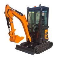 China HT18U Mini Excavator with 39hp Engine, 0.04m³ Bucket Capacity, and 2550mm Transport Length for sale
