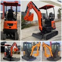 China HT18U Mini Excavator with 39hp Engine, 0.04m³ Bucket Capacity, and 2550mm Transport Length for sale