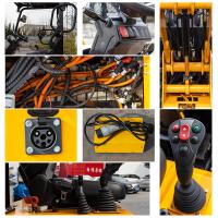 China 2 Wheels HTEL06 Electric Loader With 1320 Overall Weight for sale