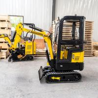 China HT10 1 Ton Mini Excavator With Cabin And Briggs Stratton Engine Fan Cool for sale