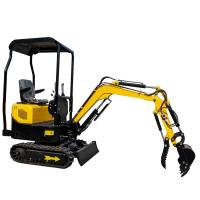 China 1000kg HT-10CZ Mini Excavator Optional BRIGGS STRATTON YANMAR Engine For Versatile for sale