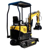 China 1000kg HT-10CZ Mini Excavator Optional BRIGGS STRATTON YANMAR Engine For Versatile for sale