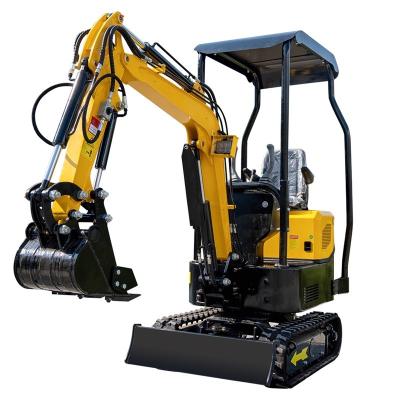 China 1000kg HT-10CZ Mini Excavator Optional BRIGGS STRATTON YANMAR Engine For Versatile for sale