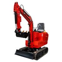 China HT-10D 1T Mini Excavator With Bore Stroke Fan Cool And Optional Briggs Stratton Engine for sale