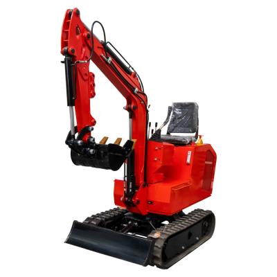 China HT-10D 1T Mini Excavator With Bore Stroke Fan Cool And Optional Briggs Stratton Engine for sale