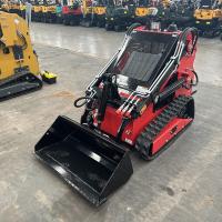 China Compact Skid Steer Loader HT360W Working Speed 0-6.5 Km/h Rated Pressure 17Mpa for sale