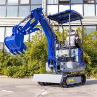 China HT12 Mini Excavator with Durable Paint 7 kW Engine Power for Compact Spaces for sale