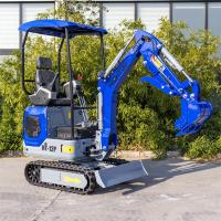 China HT12 Mini Excavator with Durable Paint 7 kW Engine Power for Compact Spaces for sale