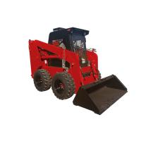 China HTS120 Mini Skid Steer Loader with 103 kW/rpm Engine 1500 kg Rated Load and 4290 mm for sale