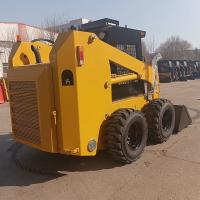 China HTS120 Mini Skid Steer Loader with 103 kW/rpm Engine 1500 kg Rated Load and 4290 mm for sale