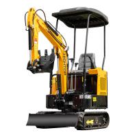 China HT-15KS Mini Excavator 1 Ton with 0.02m³ Bucket Capacity for sale