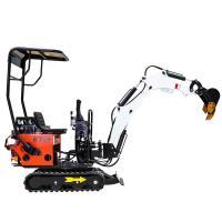China HT08 800kg Mini Excavator with 12HP Engine and 0.025m³ Bucket for sale