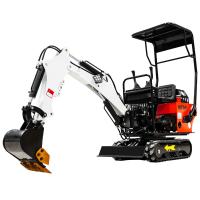 China HT08 800kg Mini Excavator with 12HP Engine and 0.025m³ Bucket for sale