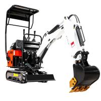 China HT08 800kg Mini Excavator with 12HP Engine and 0.025m³ Bucket for sale