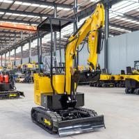 China HT12 1.2 Ton Mini Excavator with Kubota Engine 10.2KW for sale