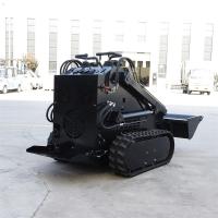 China HTS380 Crawler Skid Steer Loader with 23hp Kubota Diesel Engine, 636mm Wheelbase, and Multifunctional Attachment System for sale