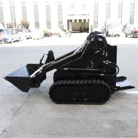 China HTS380 Crawler Skid Steer Loader with 23hp Kubota Diesel Engine, 636mm Wheelbase, and Multifunctional Attachment System for sale