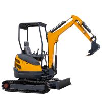 China HT25 2.5 Ton Mini Excavator with High Fuel Efficiency and Multiple Work Attachments for sale