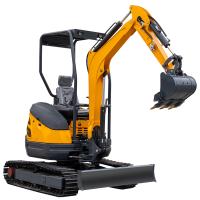 China HT25 2.5 Ton Mini Excavator with High Fuel Efficiency and Multiple Work Attachments for sale