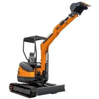 China HT25 2.5 Ton Mini Excavator with High Fuel Efficiency and Multiple Work Attachments for sale