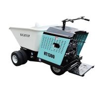 China 1300 kg Load Capacity 13.5 HP Engine Hydraulic Mini Crawler Dumper for Construction for sale