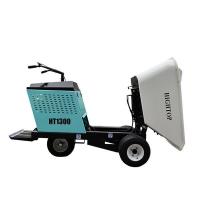 China 1300 kg Load Capacity 13.5 HP Engine Hydraulic Mini Crawler Dumper for Construction for sale