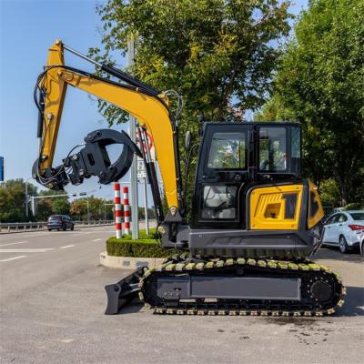 China HT65 1800kg CE Certified Hydraulic Mini Excavator with Yanmar/Kubota Engine Options for sale
