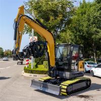 China HT65 1800kg CE Certified Hydraulic Mini Excavator with Yanmar/Kubota Engine Options for sale