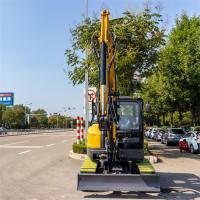 China HT65 1800kg CE Certified Hydraulic Mini Excavator with Yanmar/Kubota Engine Options for sale