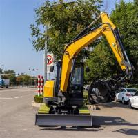 China HT65 1800kg CE Certified Hydraulic Mini Excavator with Yanmar/Kubota Engine Options for sale