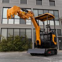China 1200kg Mini Excavator with 940mm Width and KOOP 192F Engine for Compact Spaces for sale