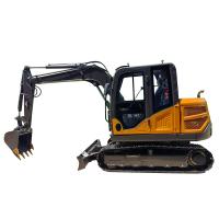 China HT60 6Ton Wheel Excavator with 36.2kW Power 400mm Track Shoe and 48kN Digging Force for sale